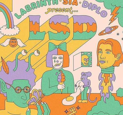 Виниловая пластинка Labrinth; Sia; Diplo - LSD (Sea Glass Vinyl LP)