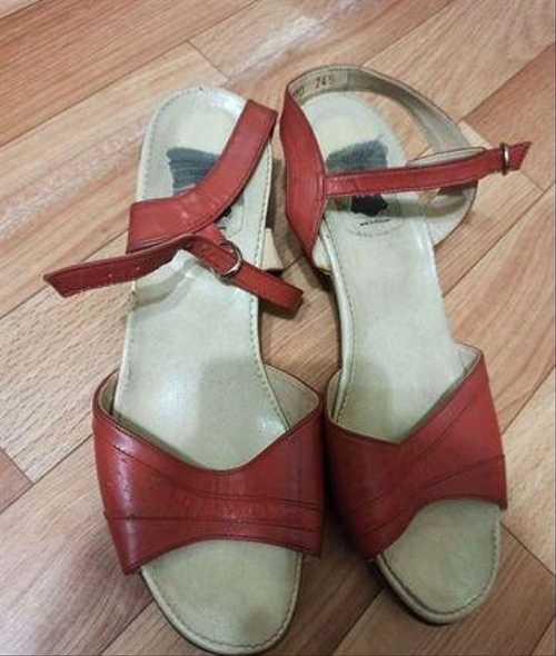Босоножки танцевальная обувь 36-37