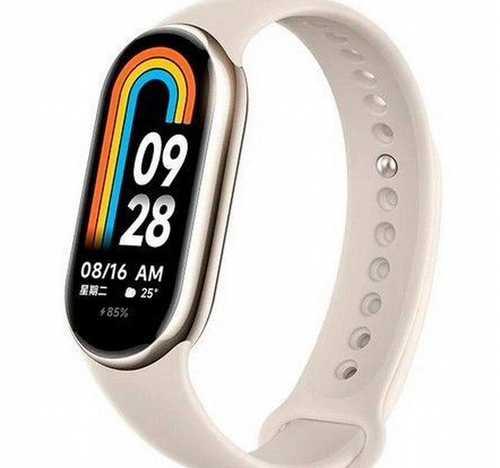 Умный браслет Xiaomi Mi SMART Band 8, золотой (рс