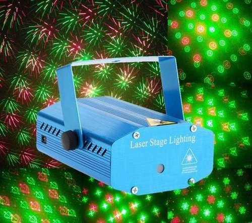 Лазерный проектор Mini Laser stage lighting