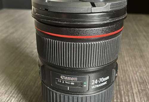 Продам объектив Canon 24-70 2.8 ll версии