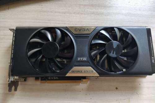 Видеокарта evga GTX 770