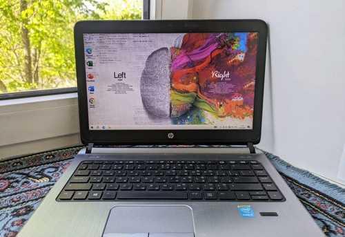 Мощный ноутбук HP ProBook Inel Core i7/8gb/SSD