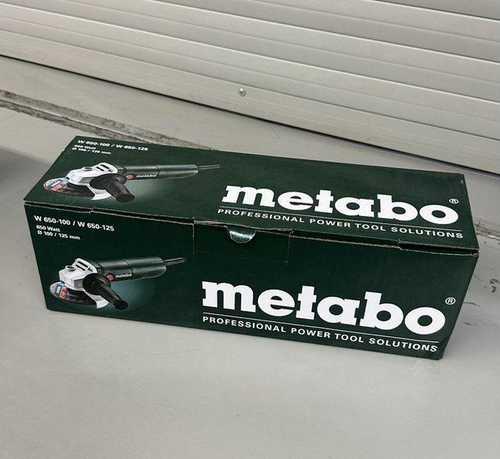 Ушм болгарка metabo w 650-125