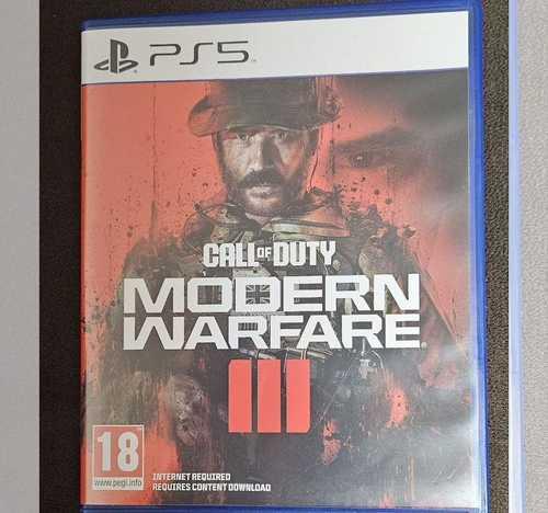 Call of Duty Modern Warfare 3 PS5 диск русский яз