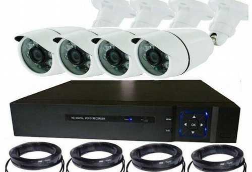 Комплект видеонаблюдения AHD Full HD 2.8мм Мс