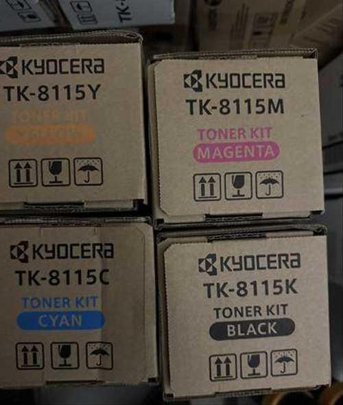 Kyocera Toner Kit TK-8115 комплект (C,M,Y,K) 4шт