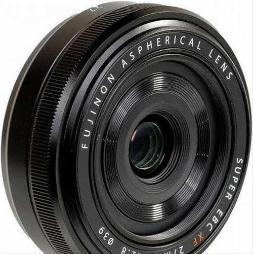 Fujifilm XF 27mm f/2.8 black (Новый)