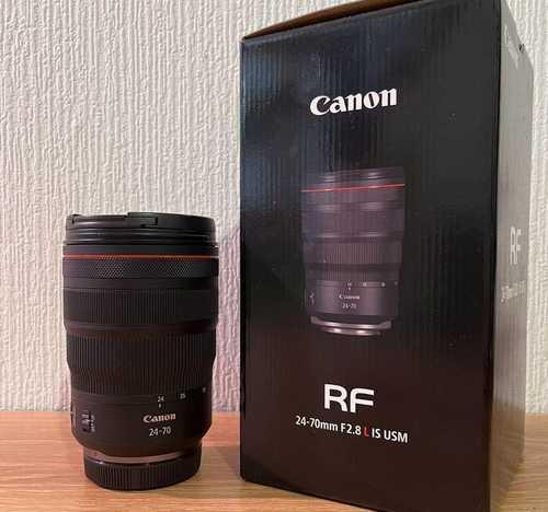 Объектив canon RF 24 70mm f 2.8 l is usm