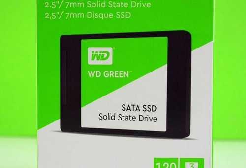 SSD диск Western Digital green 120GB
