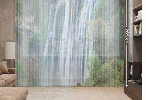 Новый Тюль Водопад, 2 полотна, 310х265 см;