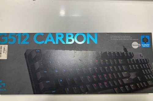 Клавиатура механическая logitech g512 carbon
