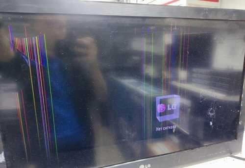 Телевизор LG разбит (полосы)