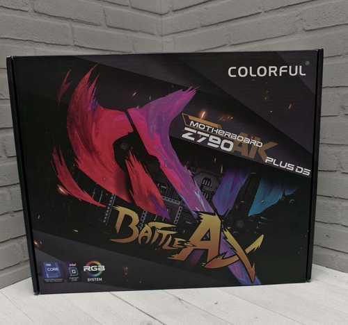 Colorful battle-AX Z790AK-plus D5 V20 (Новая)