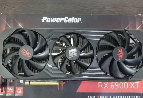 Видеокарта PowerColor radeon RX6900XT 16гб gddr6