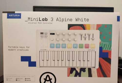 Arturia MiniLab 3 (Alpine White)