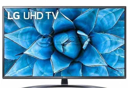 Телевизор LED LG 43UN74006LA черный