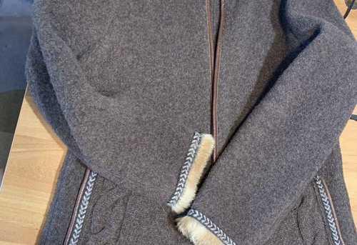 Пальто пиджак женское шерсть