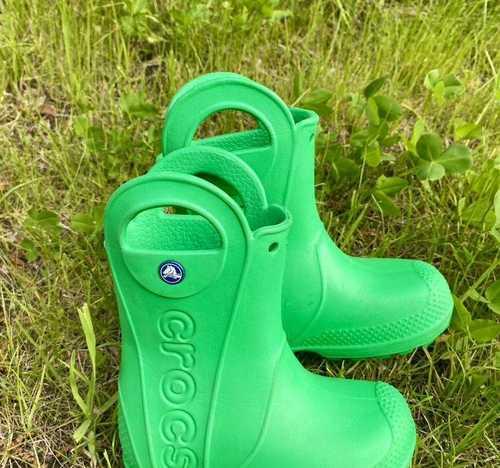 Резиновые сапоги crocs c8