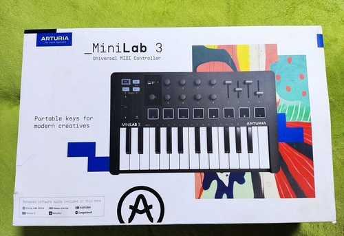 Миди клавиатура Arturia Mini Lab 3