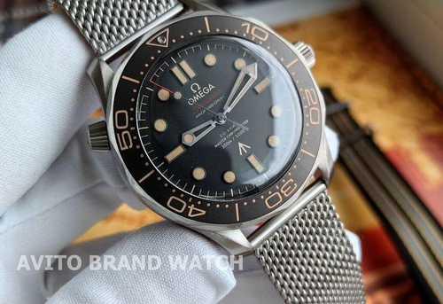 Часы мужские Omega seamaster diver 007 Titan новые