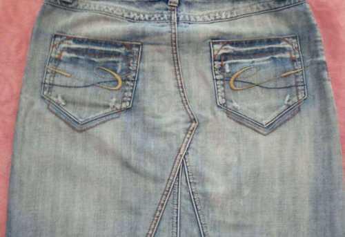 Юбки джинсовые 46-48