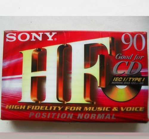 Аудиокассета Sony HF 90
