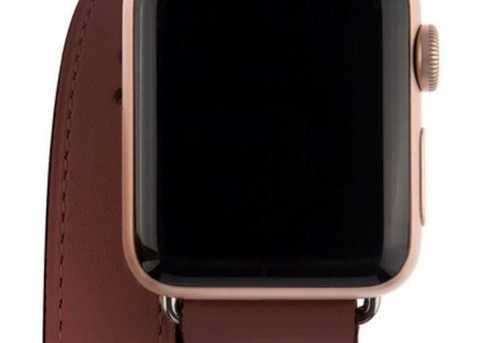 Кожаный ремешок InterStep для Apple watch 38 40 мм