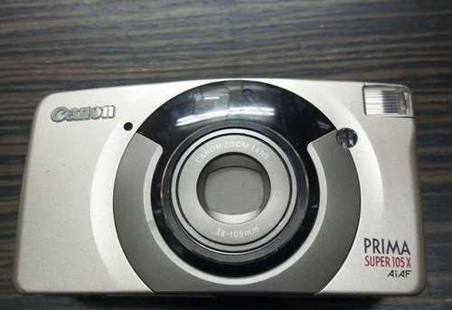 Компактный фотоаппарат canon prima105x