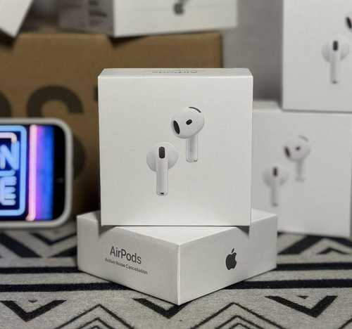 Airpods 4 с шумоподавлением оригинал новые