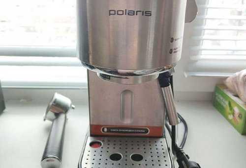 Кофеварка рожковая polaris