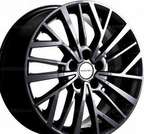 Диск 7*17 5*114,3 ET37 66,5 Khomen Wheels KHW1717 Black (Jolion)