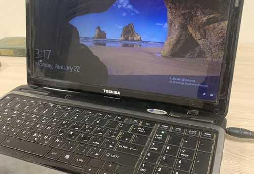 Ноутбук Toshiba satellite l755d