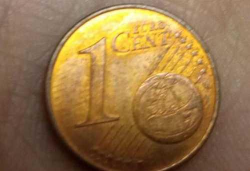 Монета евроцент