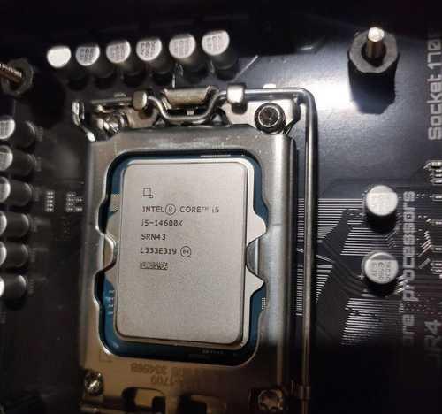 Комплект i5 14600k gigabyte B760 gamingX DDR4 32Gb