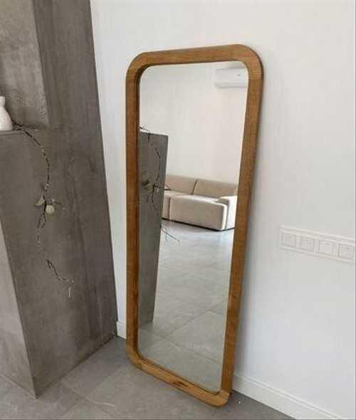 Зеркало настенное прямоугольное скругленное