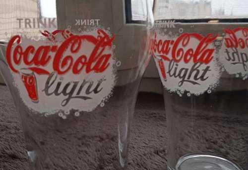 Бокал Coca cola 2шт,бокалы для пива Балтика 2шт