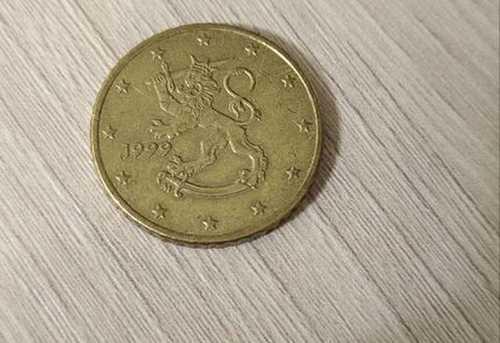 50 euro cent 1999 Финляндия