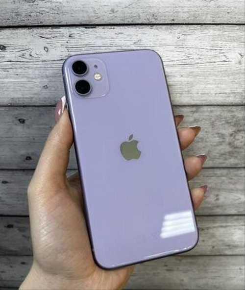 iPhone 11 128 GB Purple (в идеале/ростест)