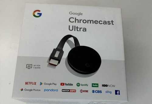 Google Chromecast Ultra- цифровой медиаплеер