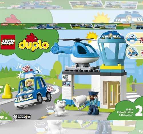 Lego duplo 10959 Полицейский участок и вертолёт