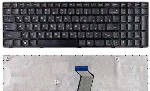 Клавиатура Lenovo IdeaPad B570, B580 черная