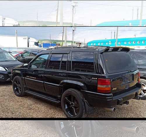 Спойлер задний jeep grand cherokee