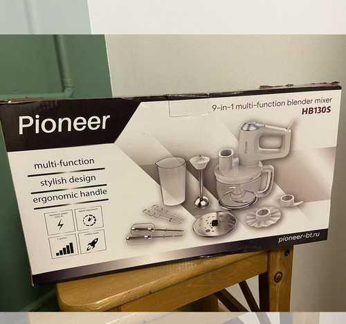 Блендер-миксер Pioneer 9 в 1 новый