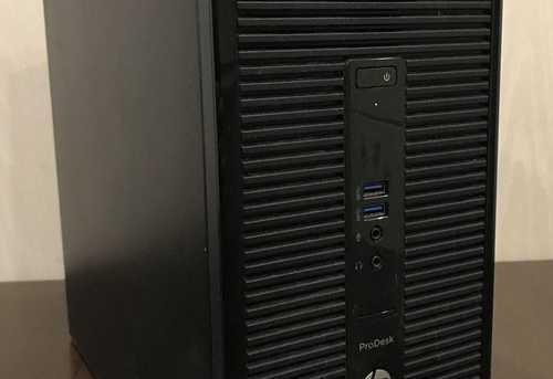 HP Pro 400 G2, Intel G3240, DDR3 4GB, HDD 500GB