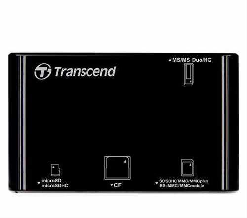 Картридер внешний Transcend TS-RDP8K, черный