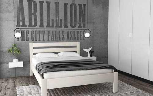 Кровать двухспальная из массива стоимость лдсп