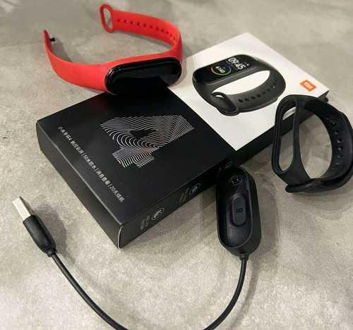 Смарт часы xiaomi mi band 4, 2 браслета