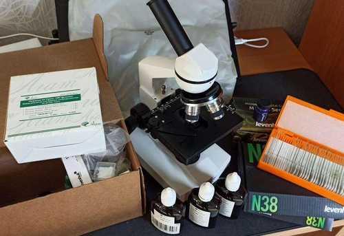 Микроскоп Микромед Р-1 led с Камерой и допами