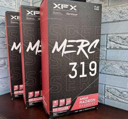 Видеокарта Rx 6900 XT 16GB XFX Merc 319/Пломба